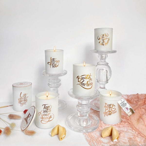 Secret Fortune Candle • Tap into your magic. • Fortune and Frame ...
