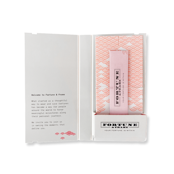 Pack of 5 Fortunes • Meaningful Messages • Fortune & Frame